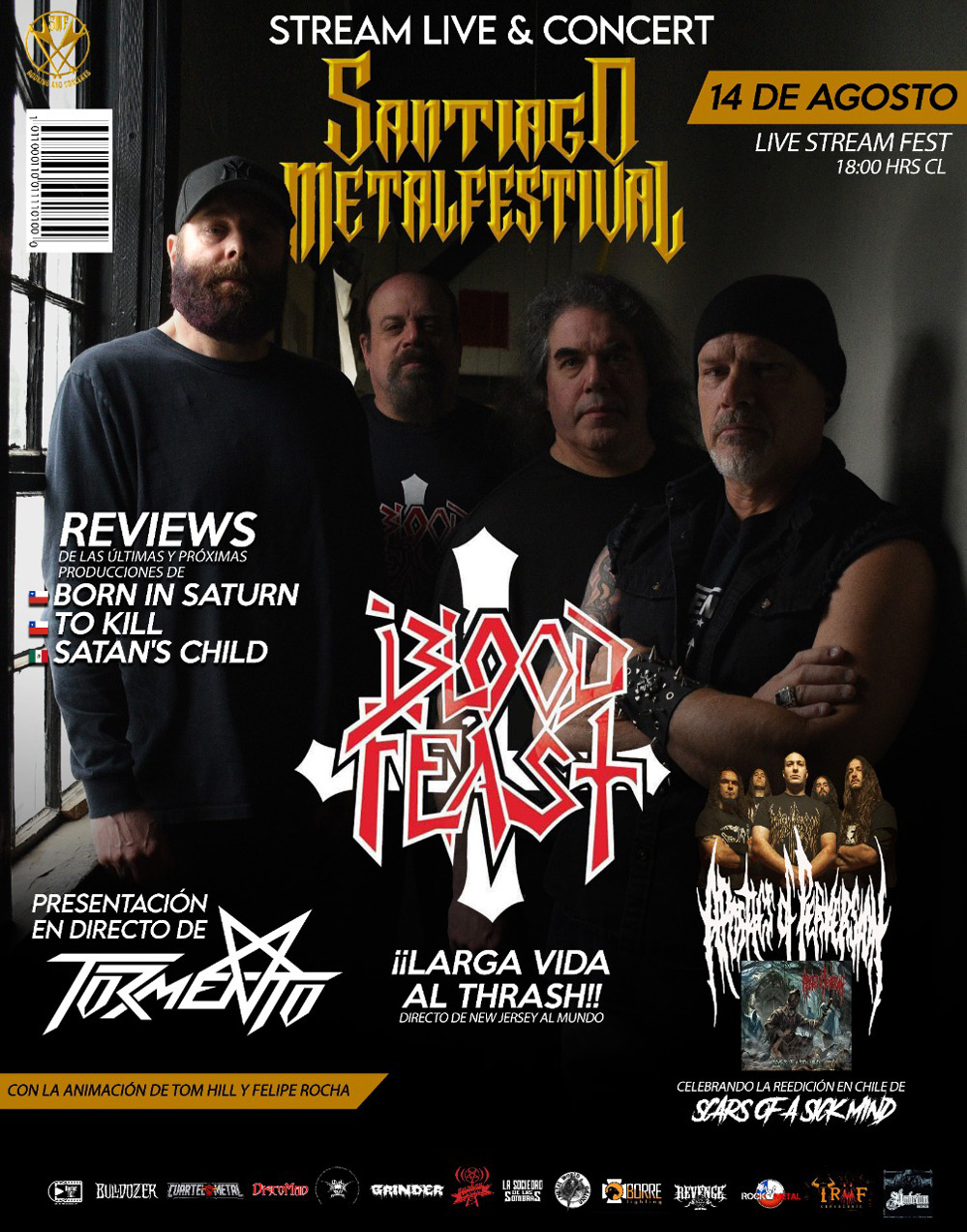 Rockaxis | Se viene una nueva versión del Santiago Metal Fest