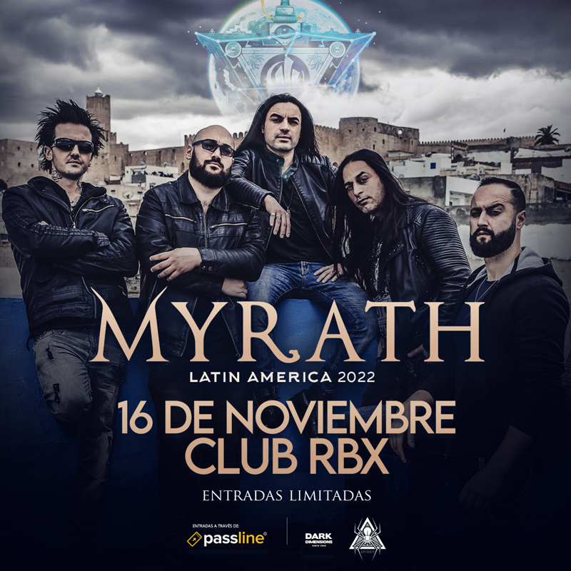Rockaxis | Myrath en Chile se presenta en noviembre