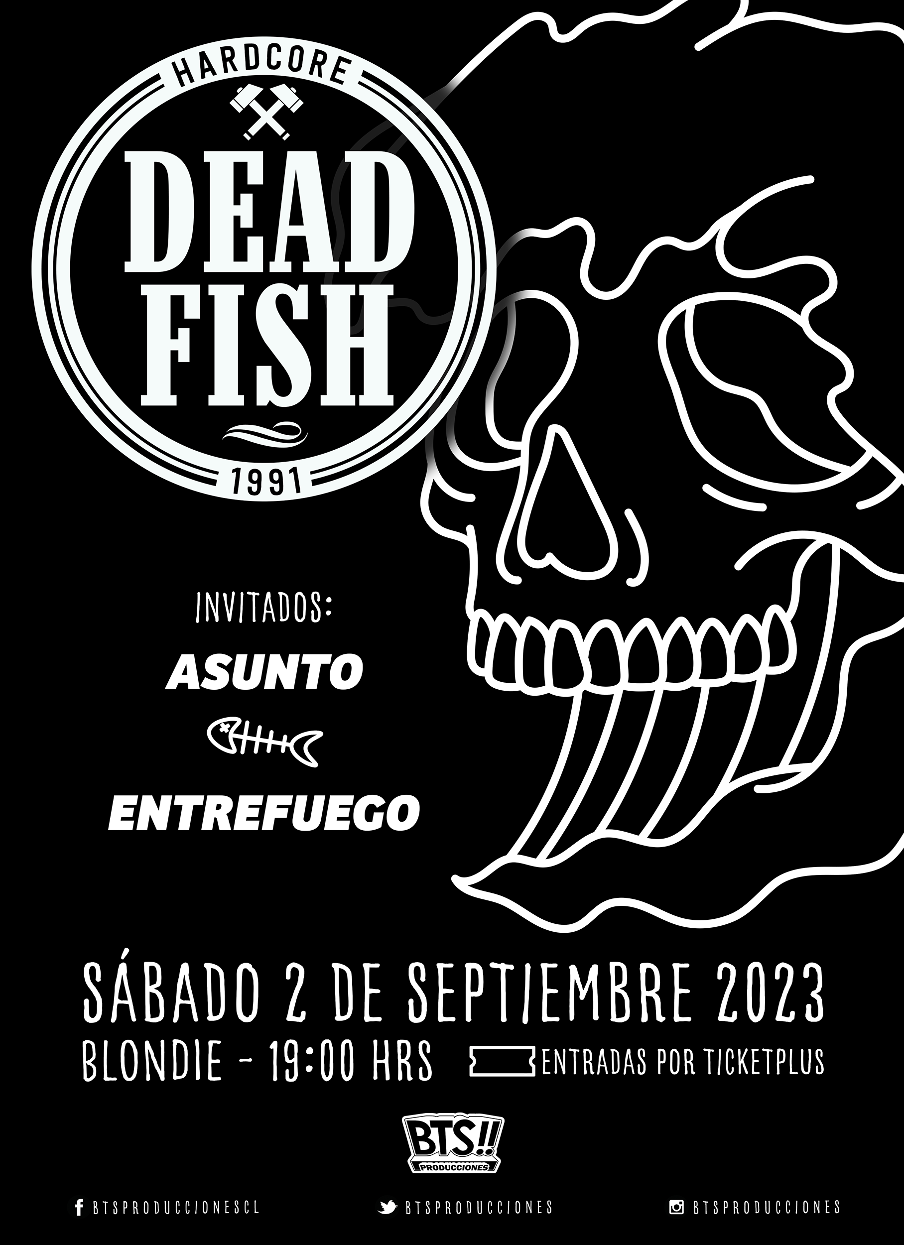 Rockaxis | Hardcore melódico: Dead Fish vuelve a Chile