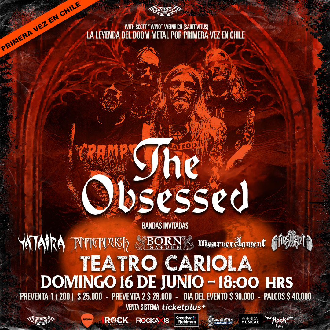 Rockaxis | The Obsessed fija su debut en Chile